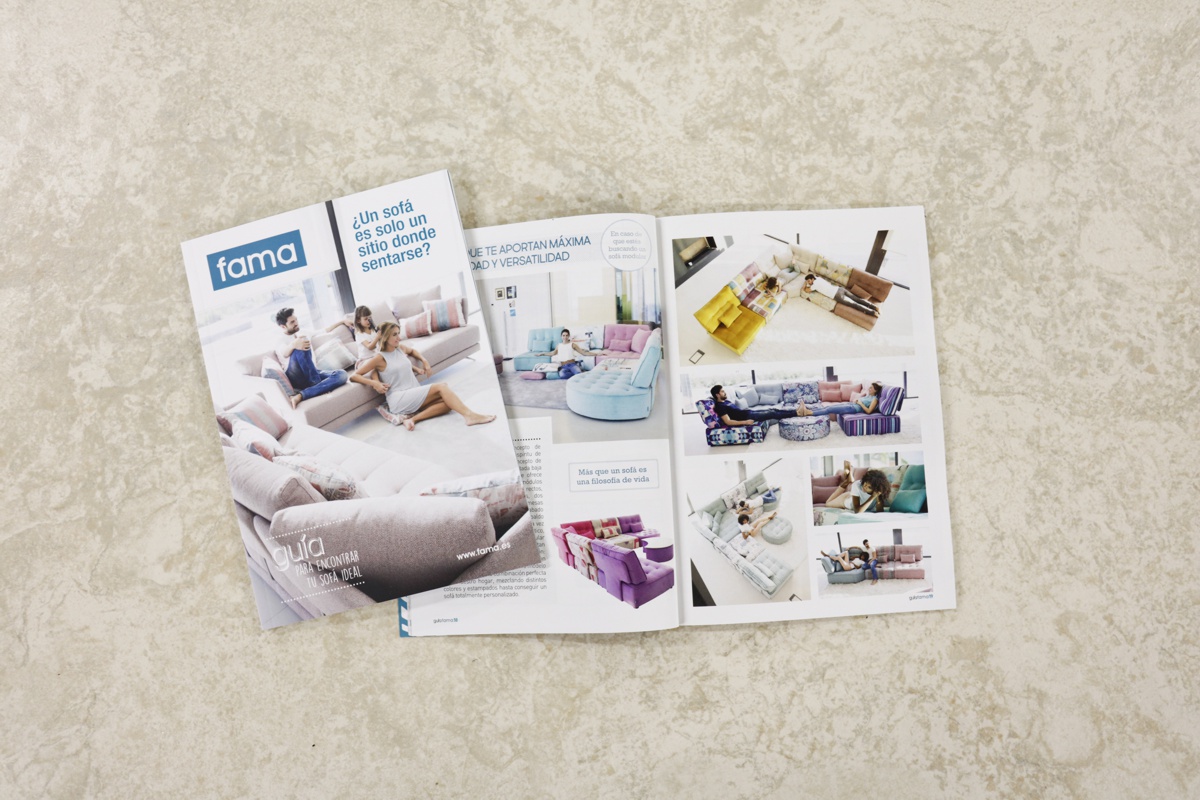 Fama in “Mi casa” magazine - News | Fama Sofas