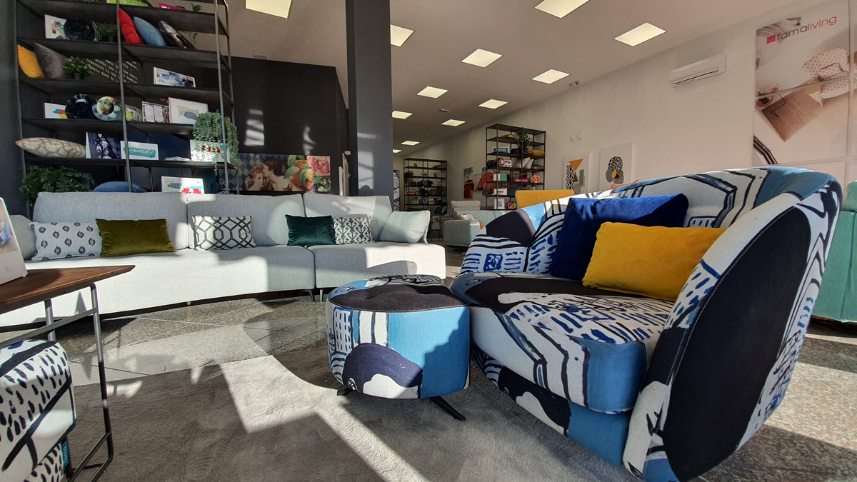 Famaliving arrived in Rome - News | Fama Sofas
