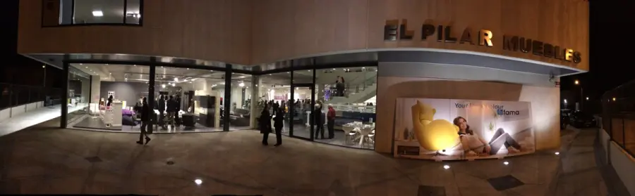 New Fama display in Muebles el Pilar’s showroom. - News | Fama Sofas